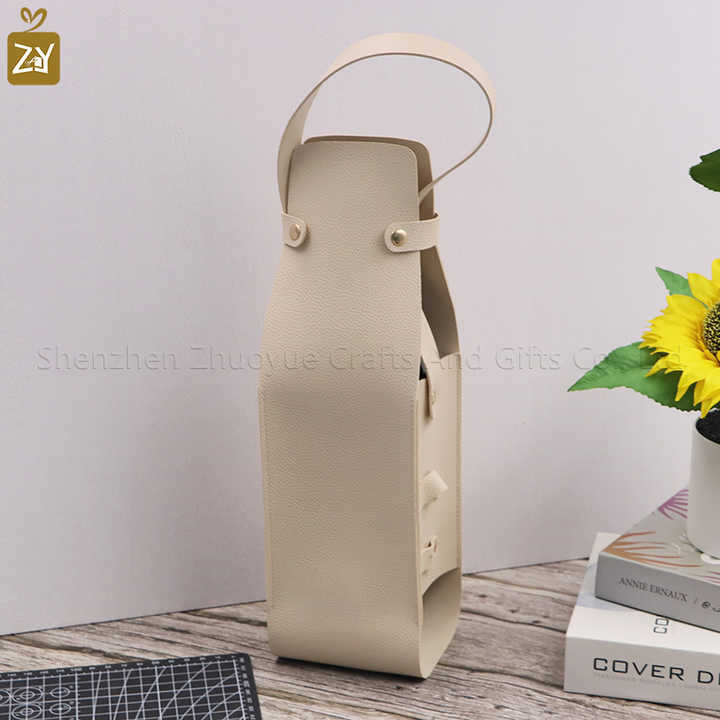 RTS Red Wine Packing Bag With Handle Wine Tote Carrier For Party Lychee ...