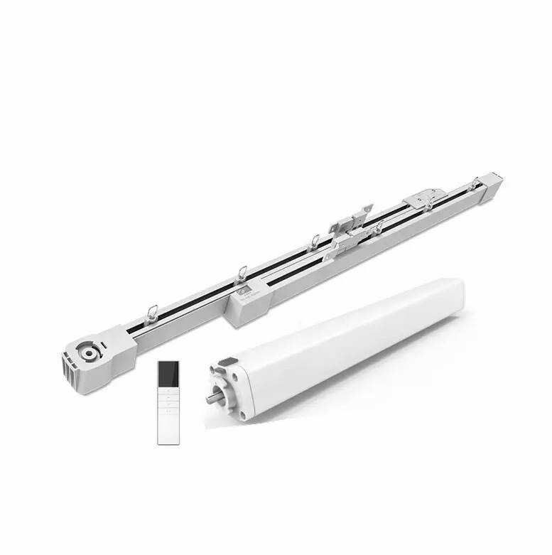 Best Price Motorized Extendable Aluminum Curtain Rail Track Retractable ...