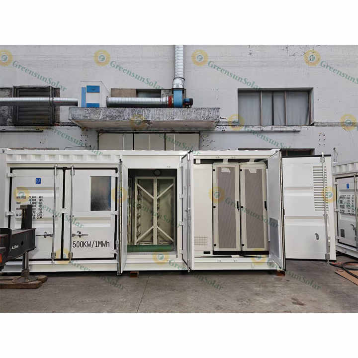 20ft 1mwh 2mwh Industrial Battery Container High Voltage Battery Pack ...