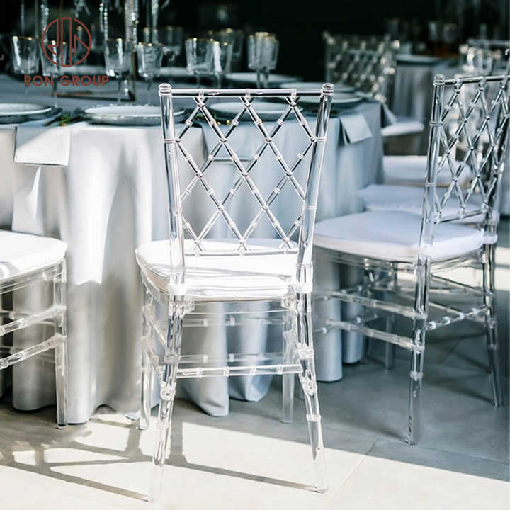 Wholesale Transparent Resin Chiavari Chairs for Events