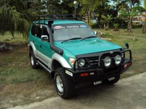 Snorkel for Toyota Prado - Black LLDPE 4x4 Offroad Kit