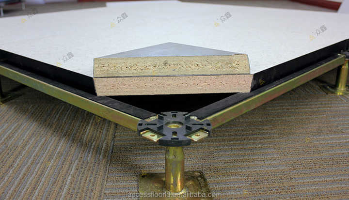 Lingding Lightweight Anti-Static Raised Access Floor System Modern Wood ...