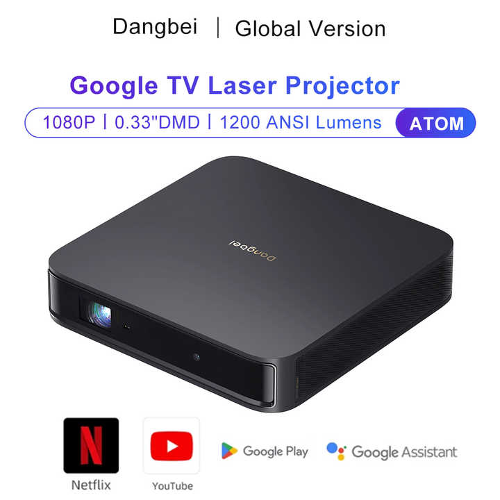 Dangbei Atom 1200 ISO Lumens Smart Laser 4K Projector