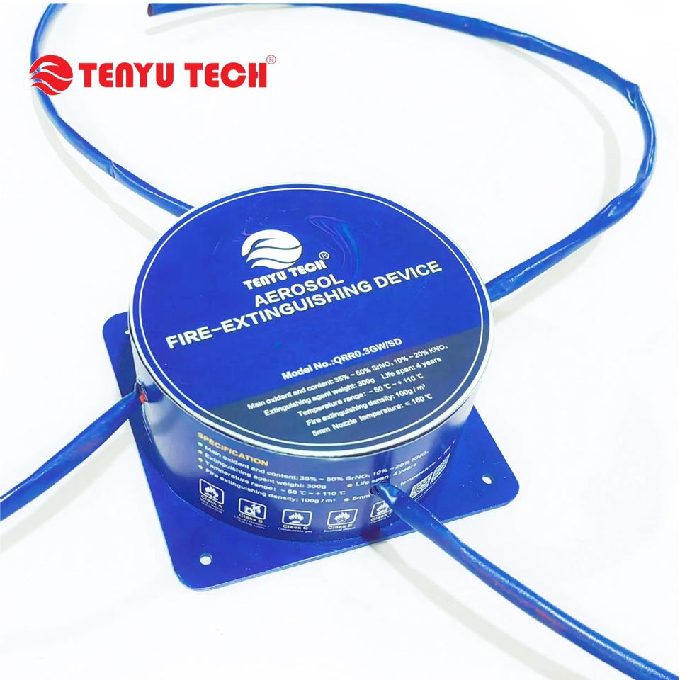 TENYU-100g Aerosol Fire Extinguisher, With 3CE Certificate, Can Use in ...