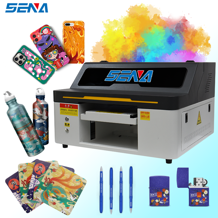 Multipurpose UV Flatbed Printer for Lighter Leather Metal Nameplate ...