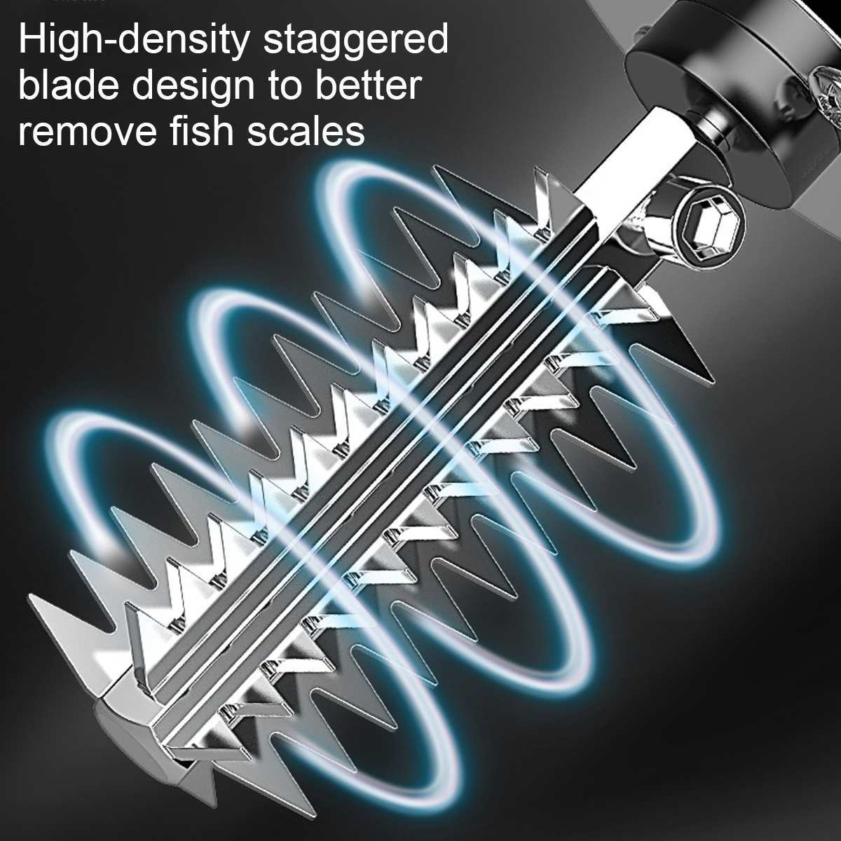 Fish Cleaning Kitchen Accessories Tools Electric Fish Scale Machine ...
