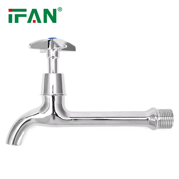 IFAN Single Handle Zinc Alloy Water Taps Low Price Cold Water Long Neck ...