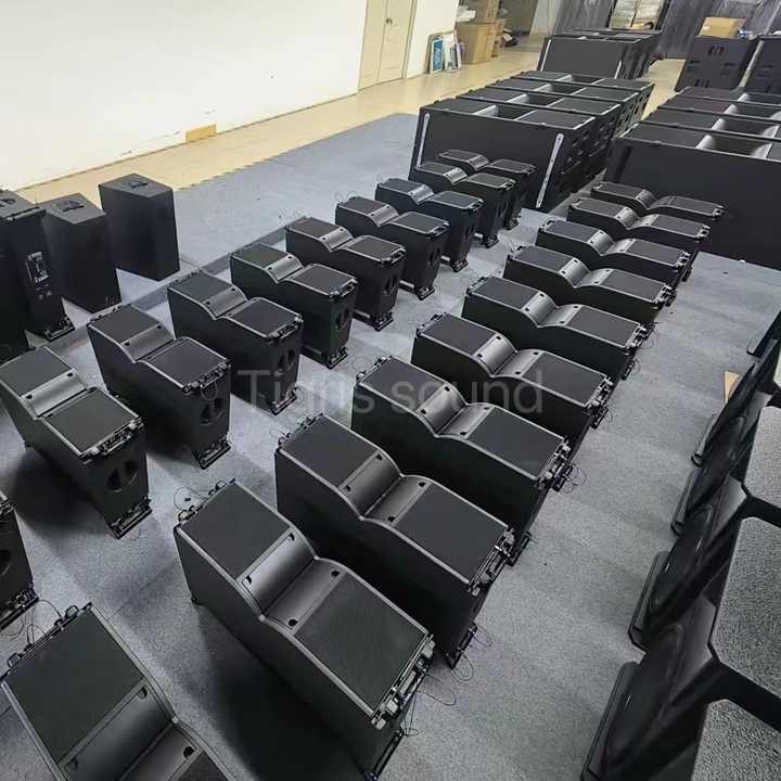 K10 Active Dual 10 Inch Line Array Speakers for Surround Sound System