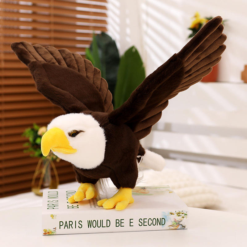 Wholesale Bald Eagle Plush Toy Adorable Cartoon Stuffed Animal Home ...