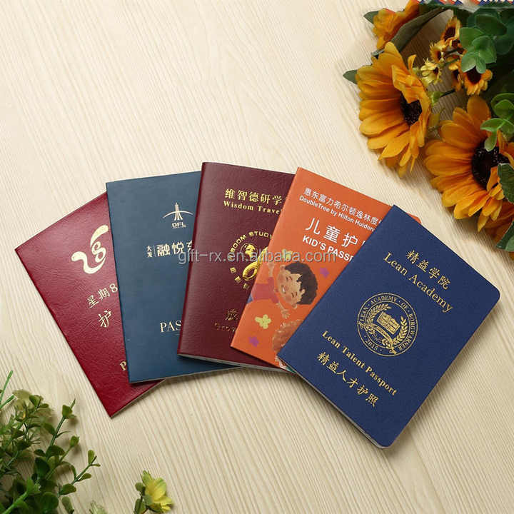 Wholesale Customized Paper Small Passport - Full Color