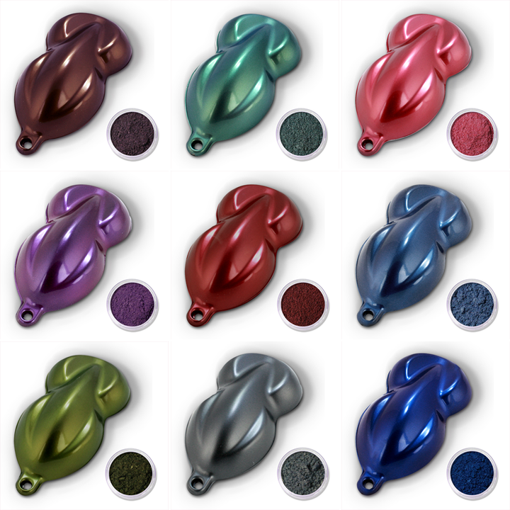 Automotive Paint Colors - Candy Pearls Custom Coatings