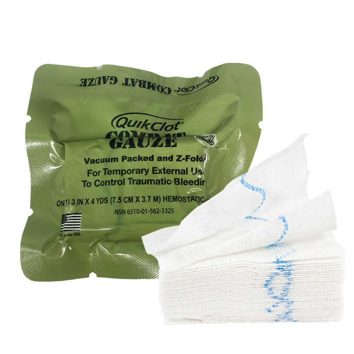 Kaolin Hemostatic Gauze - Customizable Outdoor Emergency Rescue