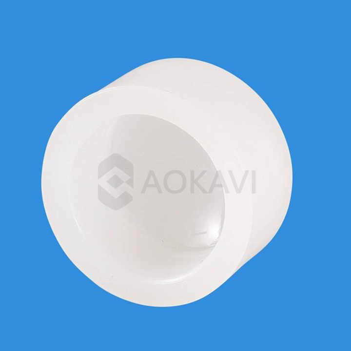 PVDF End Cap Socket Fusion Plug for Industrial Piping Systems Abrasion ...