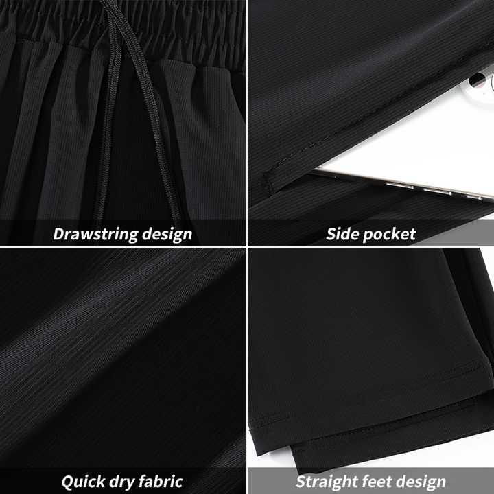 Customizable Breathable Polyester Spandex Pants - Men's Jogger