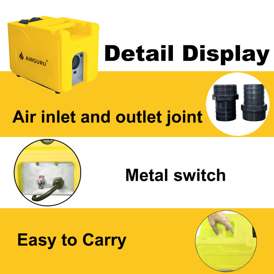 Commercial High Pressure Air Extractor Extraction Drying Wall Carpet ...
