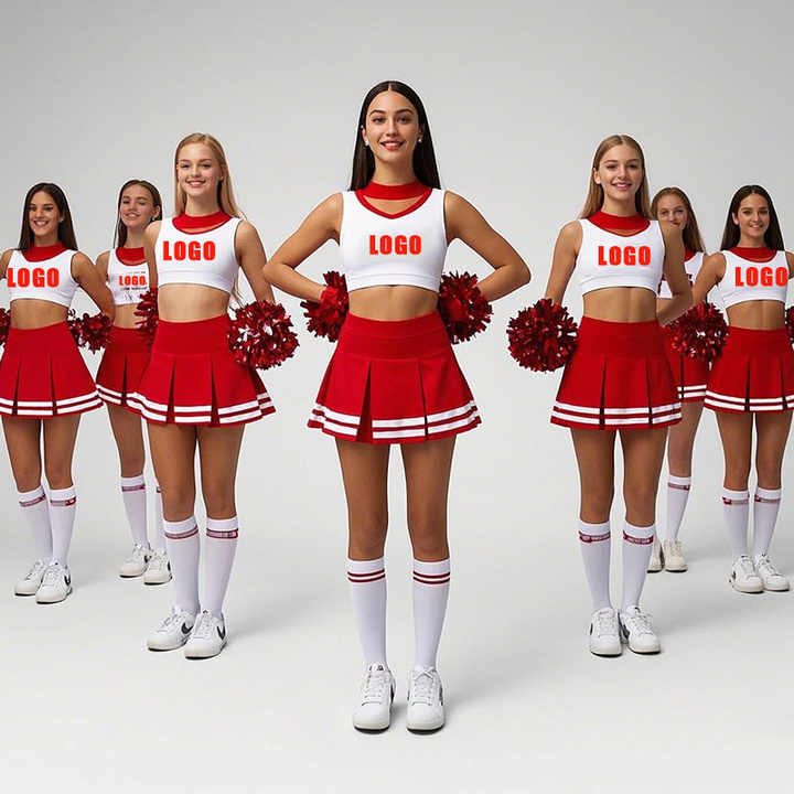 Vintage Cheerleading Uniforms Tradition High School Dancing Sets ...