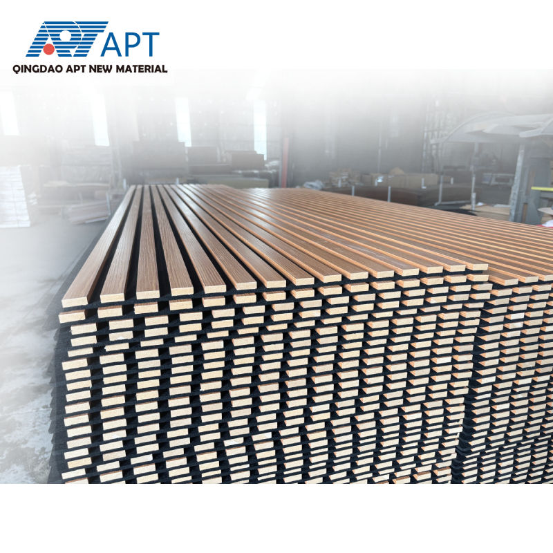 Acoustic Wall Panels Bulk Supply Timber Slat Polyester Felt Flame ...