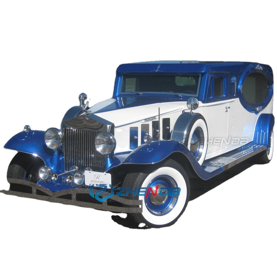 Coche funerario de transporte especial Coche clásico funerario/Un coche ...