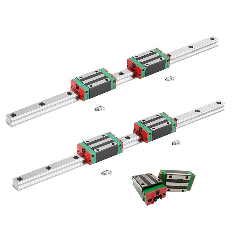Heavy Duty CNC Linear Guide Rail HGH HGW HGR20 Slider Ball Screw Bearing High Performance Motion ...