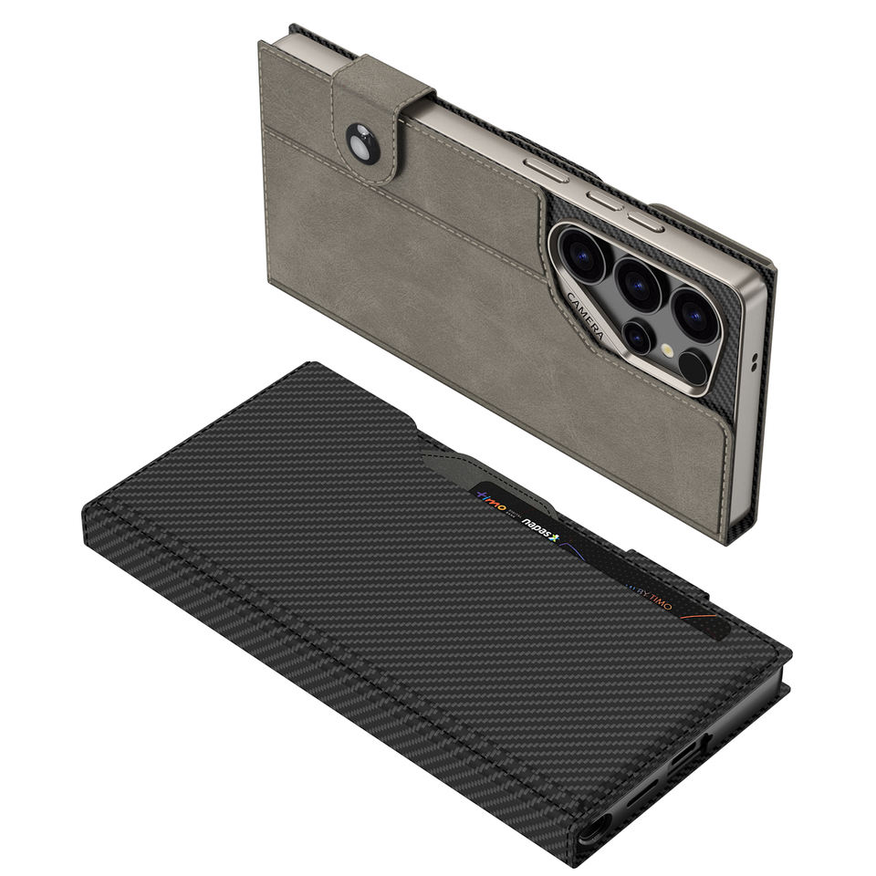 Ultra-Safe Frosted PC Case for for S25 Ultra with Dual Card Slots Drop ...