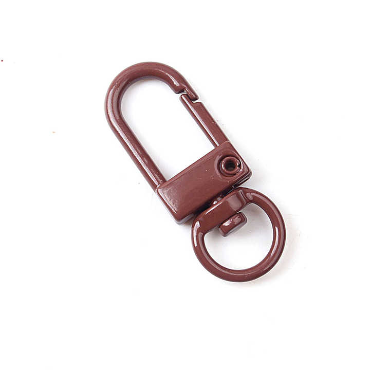 Wholesale Custom Mini Small Metal Carabiner Hook Color Keychain Locking ...