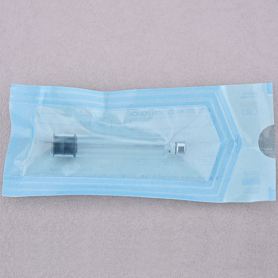 3ml Sterile Round Injection Pen Cartridge with Rubber Stopper Clear ...