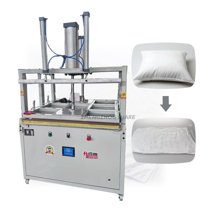 Automatic Pillow Vacuum Packaging Sealing Machine Closing Machine ...
