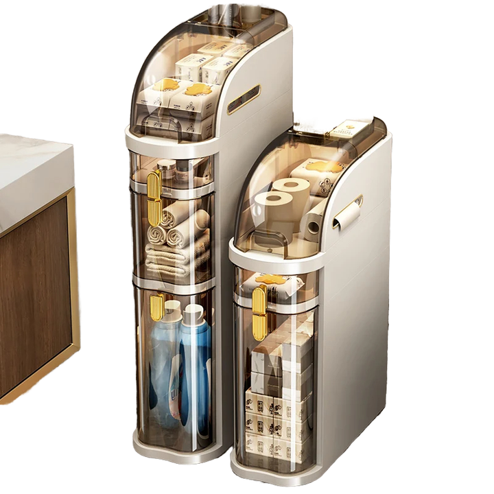 Rectangular PP Gap Storage Cabinet Bathroom Drawer-style Living Room ...