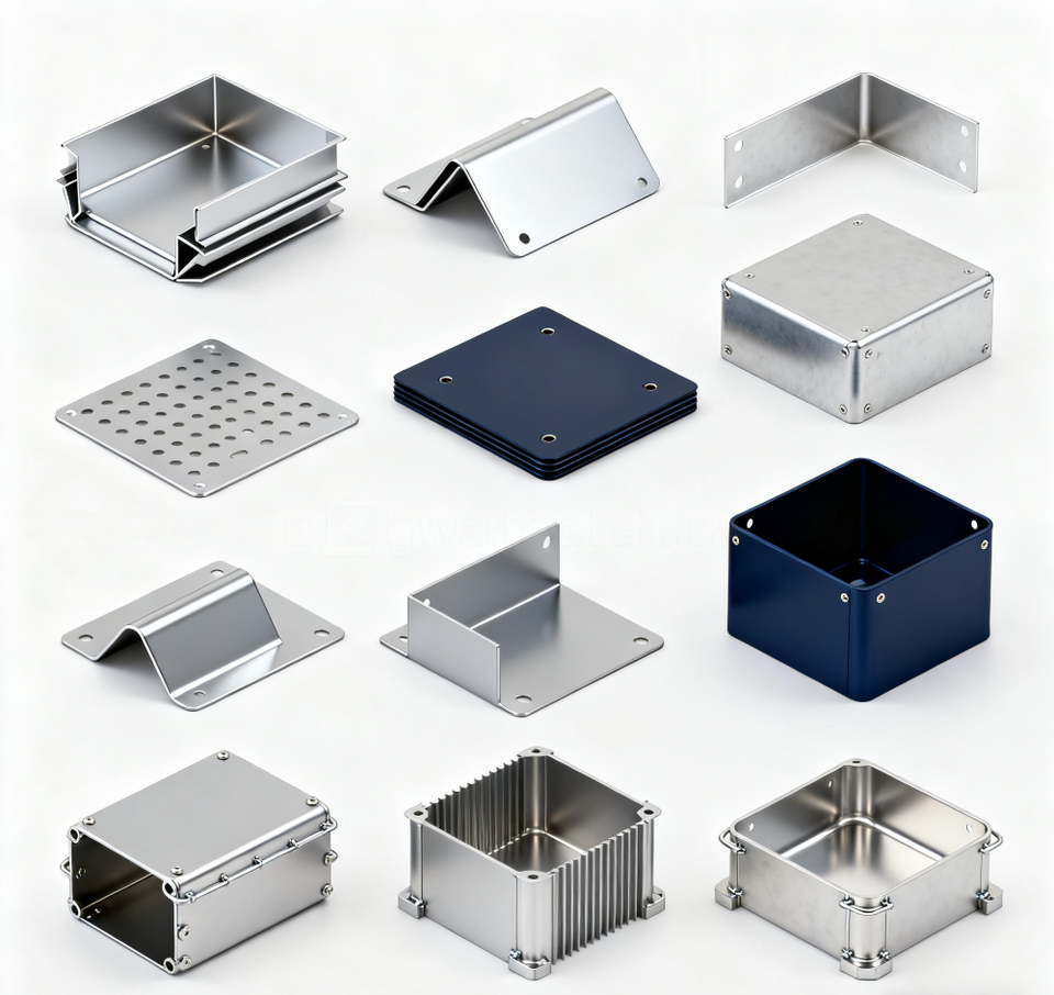 Aluminum Alloy Sheet Metal Processing Cutting Bending Anodizing Custom ...