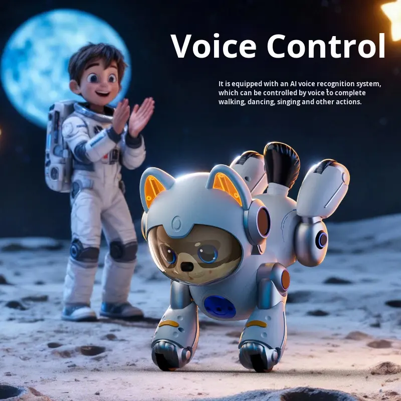 2026 New AI Smart Robotic Dog Rechargeable Electric Remote Control ...