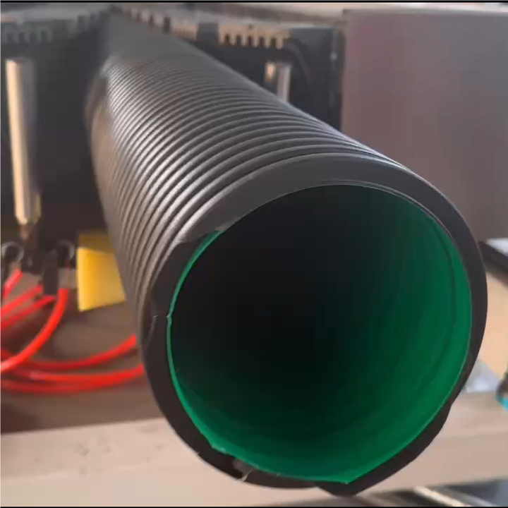 High Capacity Fully Automatic Corrugated Culvert Pipe HDPE Double Wall ...