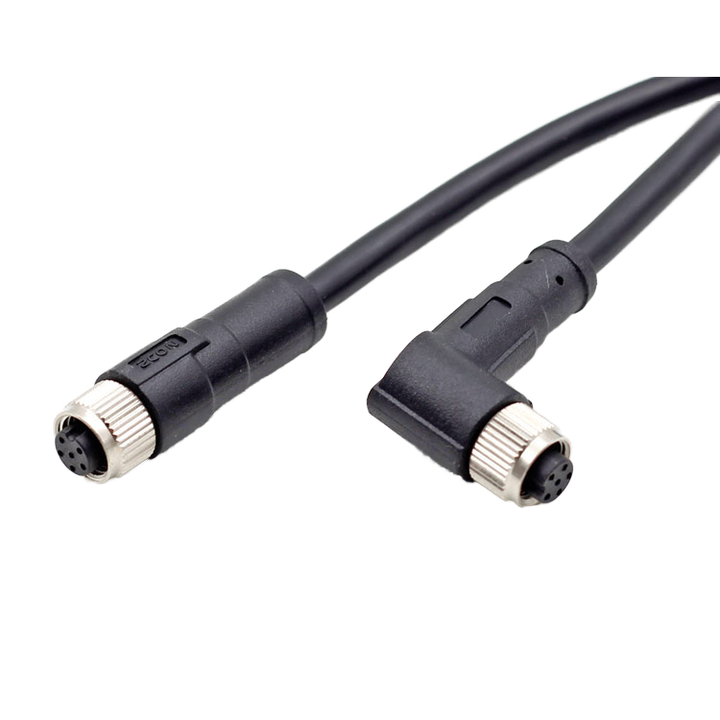 IP67 M8 Can Bus Cable 8 Pin Connector Automotive PVC PUR Wires ...