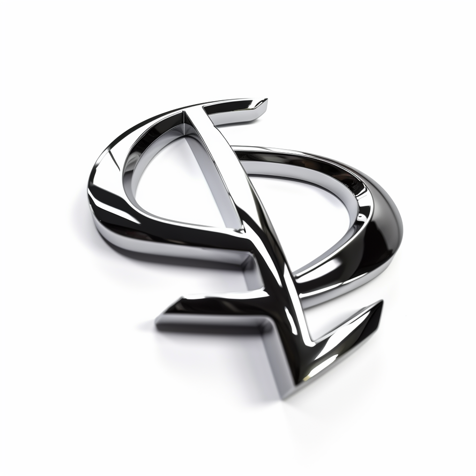 Custom 3D Chrome Emblem - Luxurious Car Badge Sticker