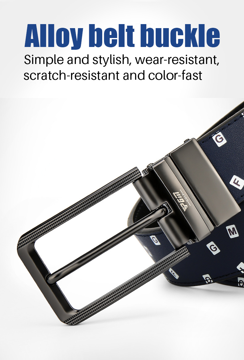 PGM PD012 mens golf belts sport genuine leather golf belt-企业官网