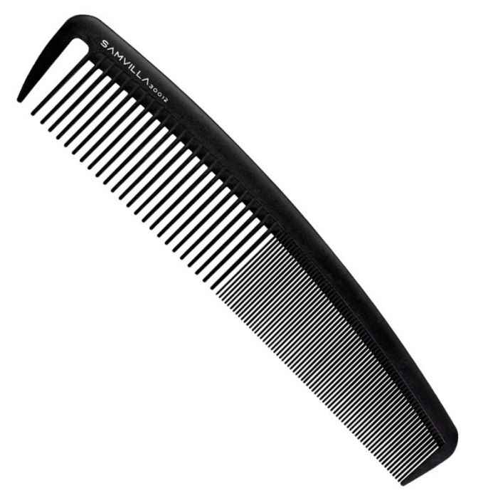 Carbon Professional Hair Cutting Tapering Combs for Salon Use Rat Tail ...