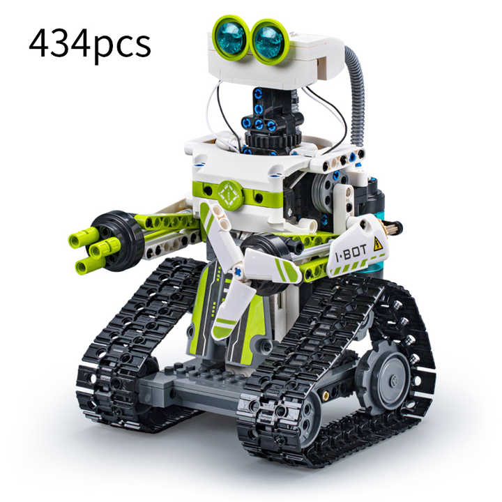 Cada C83001 434pcs City Robots APP Programming Remote Control Robot Car ...