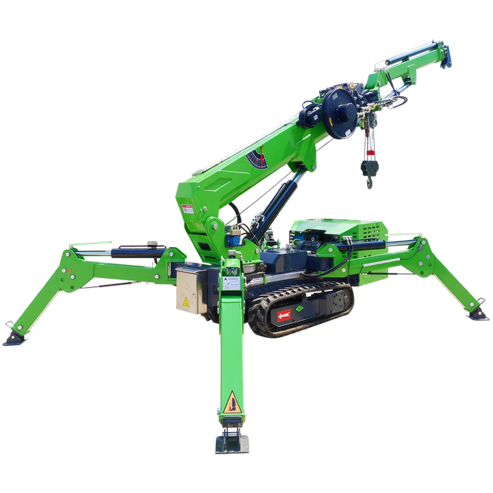 Diesel Gasoline Power Self-Propelled Crawler Tracked Spider Boom Lift ...