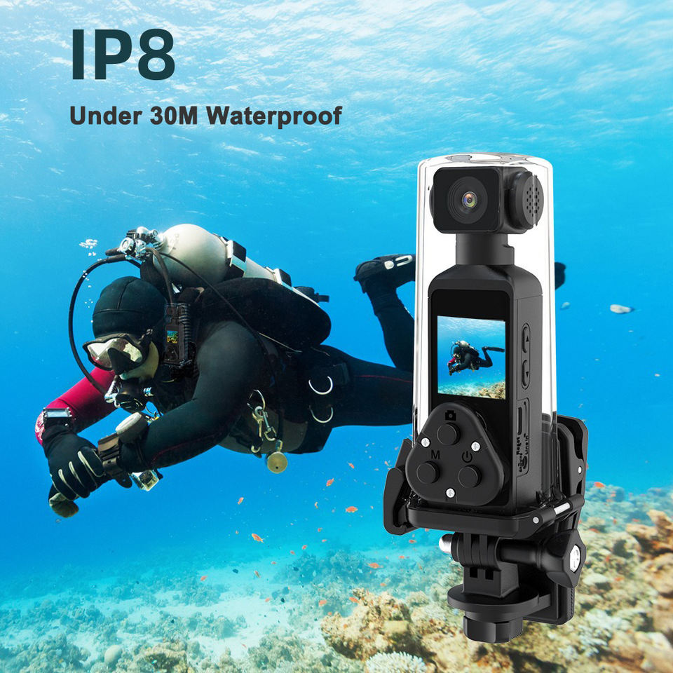 270° Manual Rotation 4K Wireless Sports Action Camera