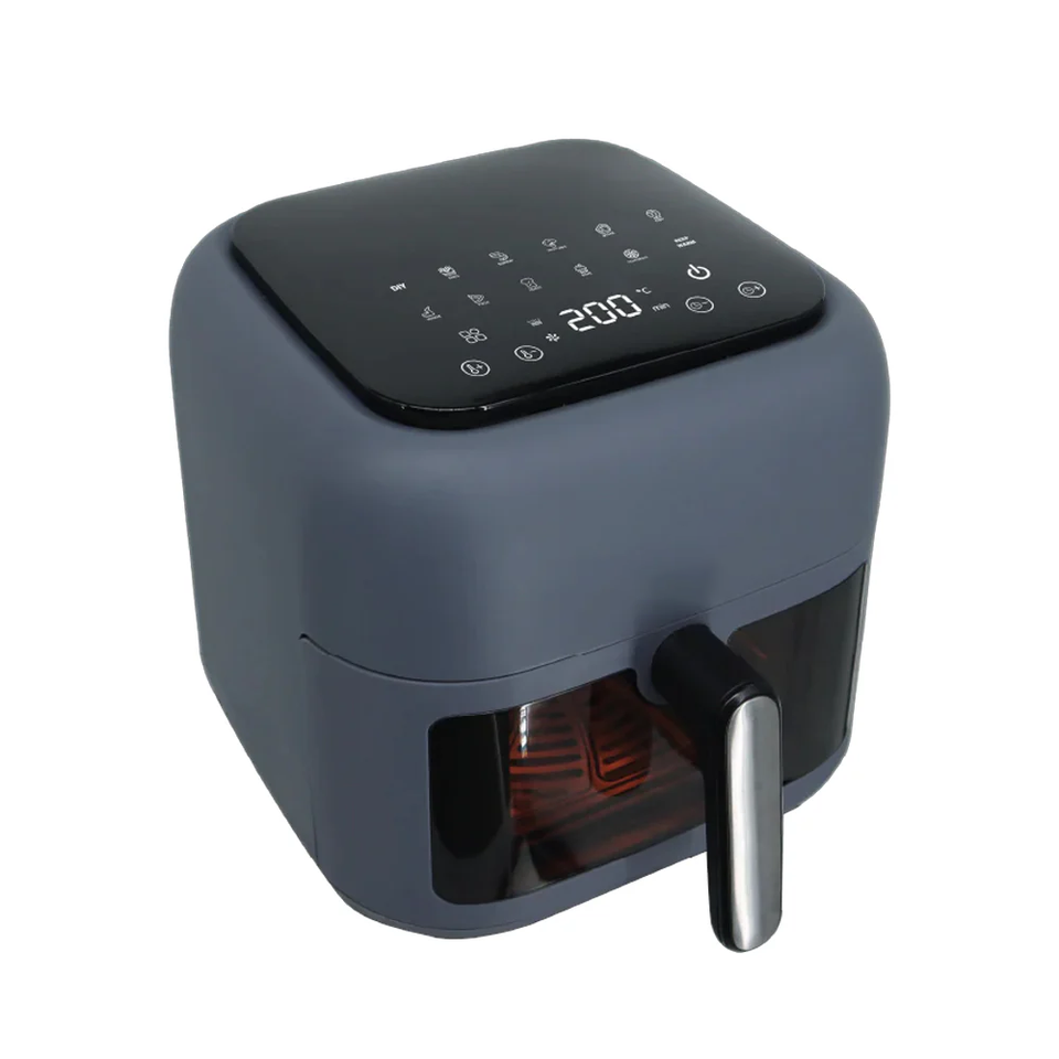 Stainless Steel Multifunctional Ceramic Digital Air Fryer Smart Hot ...