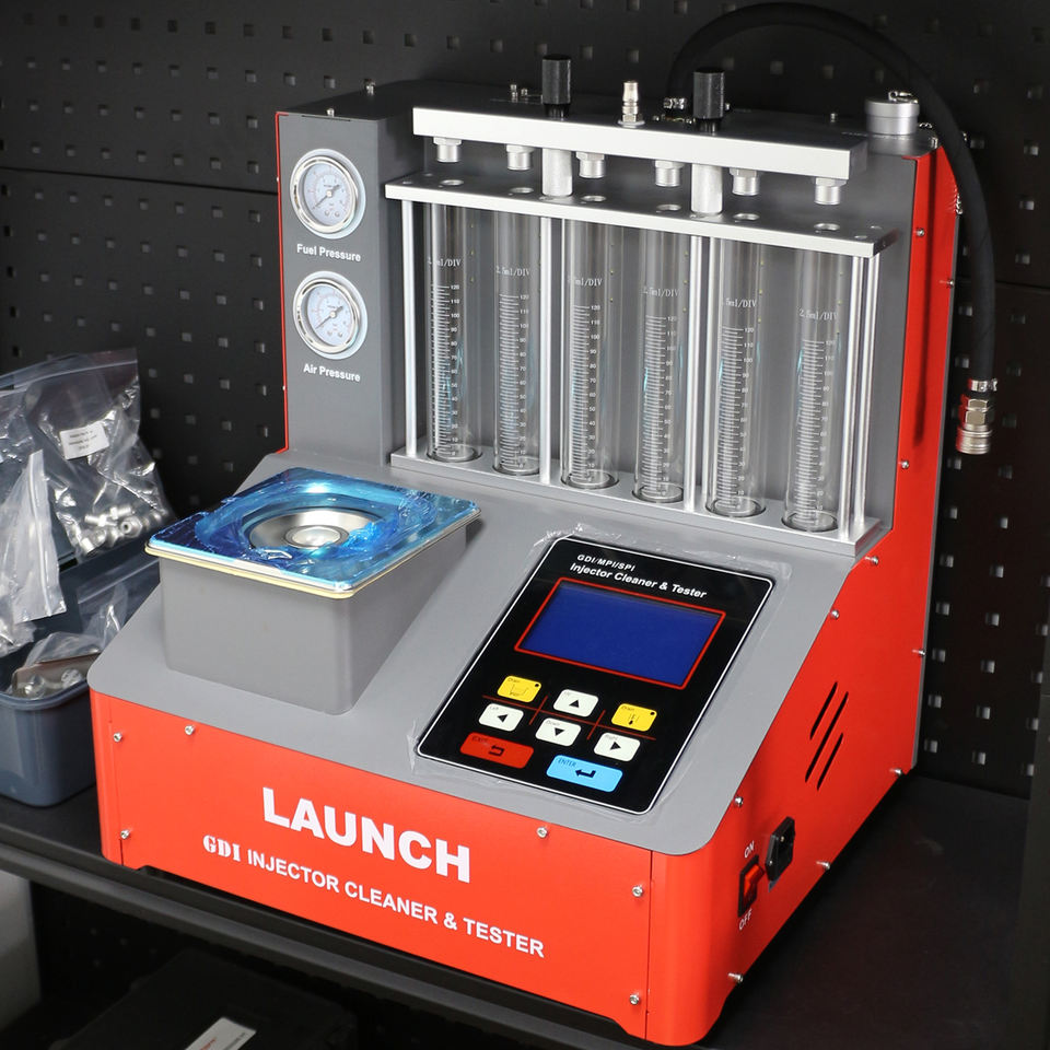 LAUNCH New CNC-801A Direct Injection Nozzle Cleaner 6 Cylinders ...