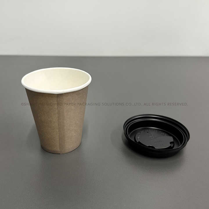 Custom-made eco-responsible recyclable 6oz 8oz 10oz 12oz 16oz single ...