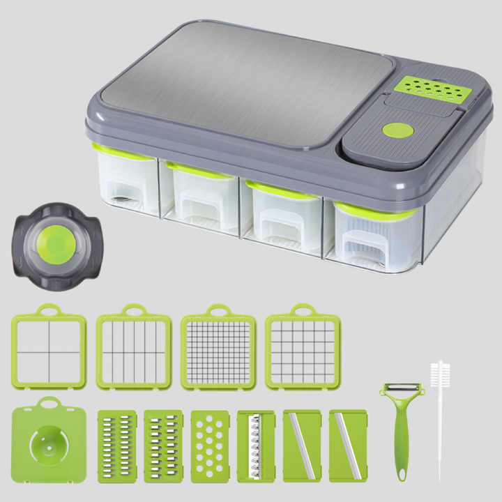 Multifunctional Vegetable Cutter - Durable Stainless Steel