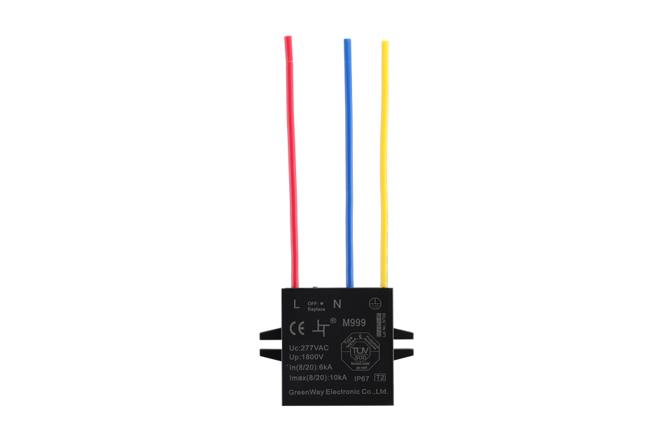 T3 Lightning Protection 10KA IP67 Surge Protective Device for Solar ...