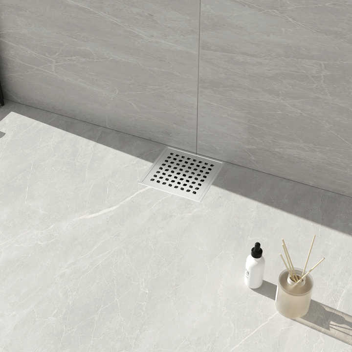 CUPC Certified American Stainless Steel Cleanout Drain Floor Drain with ...