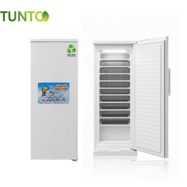 12V/24V Solar Upright Freezer 198L with Ice Maker Daily 70kgs Ice ...