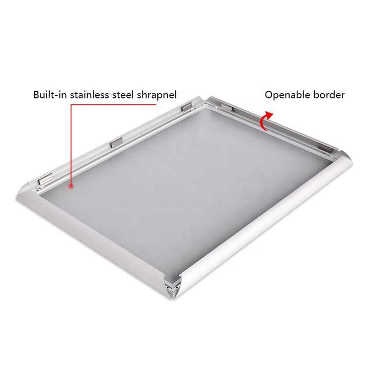 A1,A2,A3,A4 Aluminum Poster Frame - Professional Snap Frame