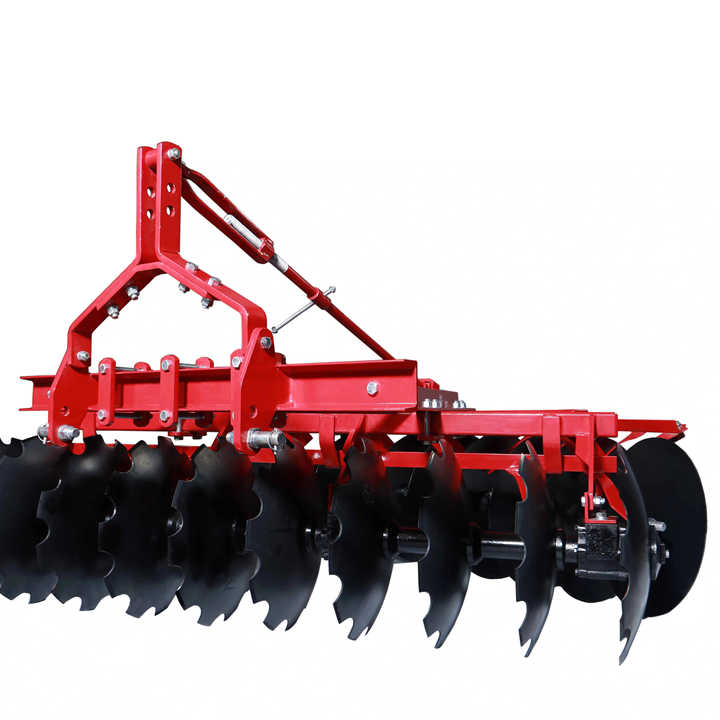 Worldtrac Mounted Offset Disc Harrow (WT-DH-16M) for Soil Preparation ...