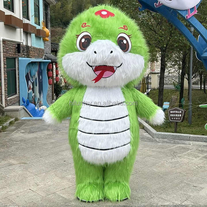 Funtoys Customized 2m/2.6m/3m Inflatable Snake Mascot Costume Cosplay ...