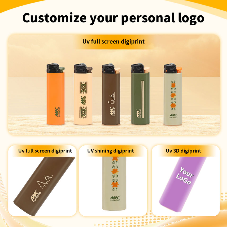 MK Custom Lighters - Eco-Friendly, Portable, and Safe