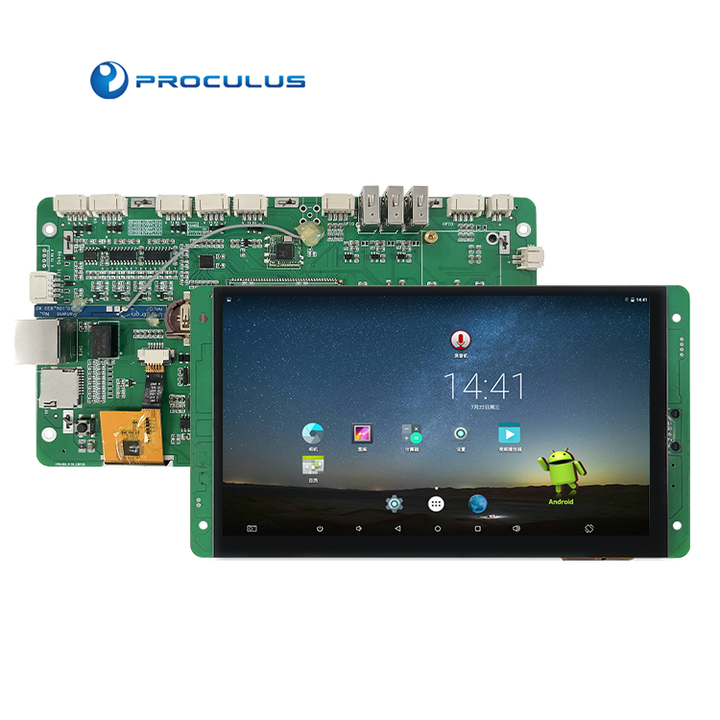 Proculus 7.0 inch 1024*600 PX30 touch tft display for Smart home Embedded controller board ...